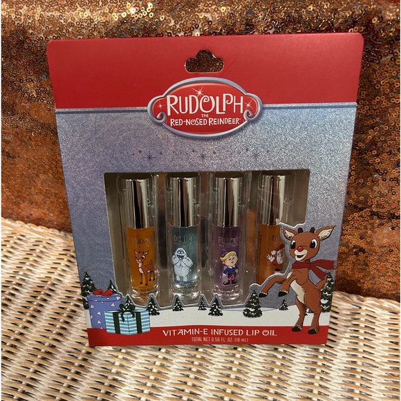 Makeup | Rudolph The Red Nose Reindeer Lip Oil Set | Poshmark